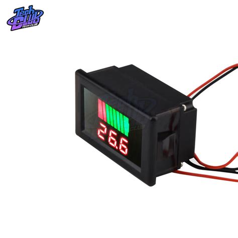 자동차 배터리 충전 레벨 표시기 12v 24v 36v 48v 60v 72v 리튬 배터리 용량 측정기 테스트 디스플레이 Led 테스터 전압계 측정 및 분석 장비