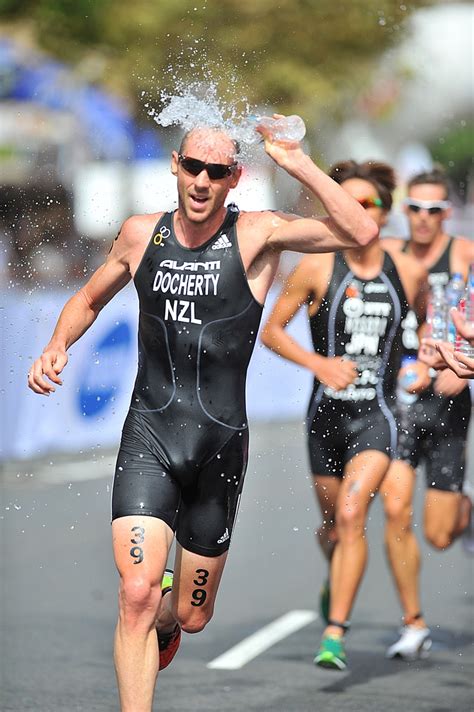 Bevan Docherty Cools Down During A Race Photo Copyright Delly Carr Xterra Triathlon