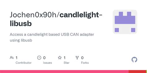 Github Jochen0x90hcandlelight Libusb Access A Candlelight Based Usb