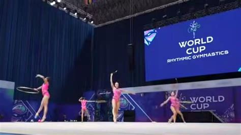 Las Gimnastas Rítmicas Rusas Se Alzan Con La Victoria En Una Etapa De