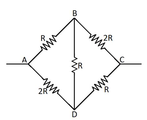 Find Equivalent Resistance Between Points A And Bn N N N N A