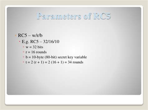 ppt “implementation of a rc5 block cipher algorithm and implementing