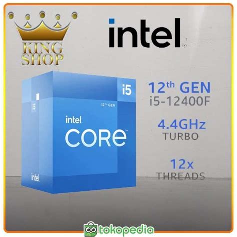 Promo Intel Core I5 12400f 2 5ghz 6 Core 12 Threads Alder Lake Lga 1700 Diskon 23 Di Seller
