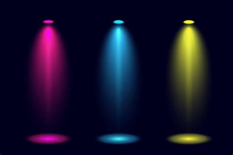 Premium Vector Lighting Effects Glitter Particle Glow Effect
