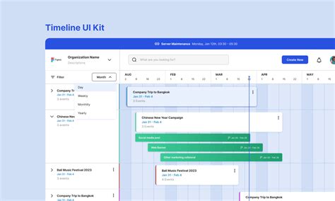 Timeline Ui Kit By Agera 1 2 Figma Community