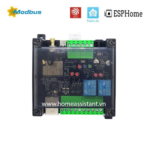 Bộ Điều Khiển Lập Trình Esp32 Dtu Lan Rs485 Modbus Esp Io01 Hỗ Trợ