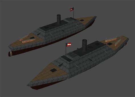 Csn Css Huntsville Ironclad Ram Stl Port By Digitalexplorations On