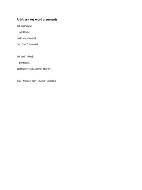 Python Class Notes Pdf