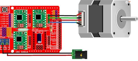 【花雕学编程】arduino动手做（224） cnc shield的6个小实验 df创客社区