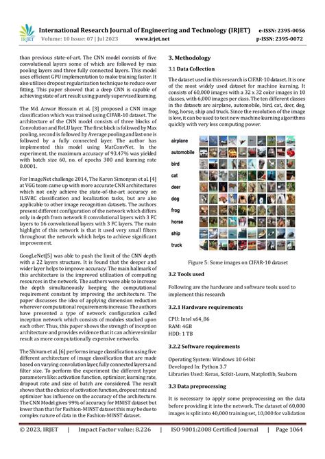 Classification Of Images Using Cnn Model And Its Variants Pdf