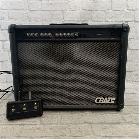 Crate Gfx 212 Guitar Combo Amp W Footswitch Dsp Effects Reverb