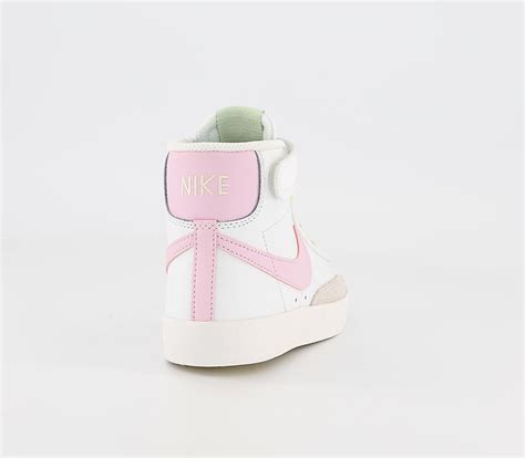 Nike Blazer Mid 77 Ps Trainers Summit White Pink Foam Coconut Milk