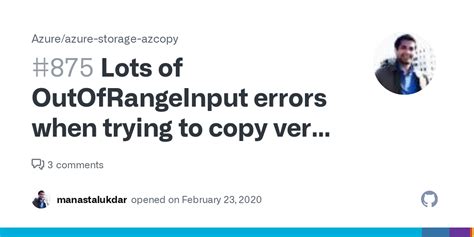 Lots Of Outofrangeinput Errors When Trying To Copy Very Large Dataset From S3 · Issue 875