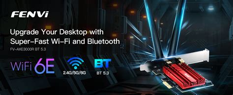 Fenvi FV AXE3000 Wi Fi 6E AX210 PCIe Network Card Bluetooth 5 2 Heat Sink AX 3000Mbps 802 11ax