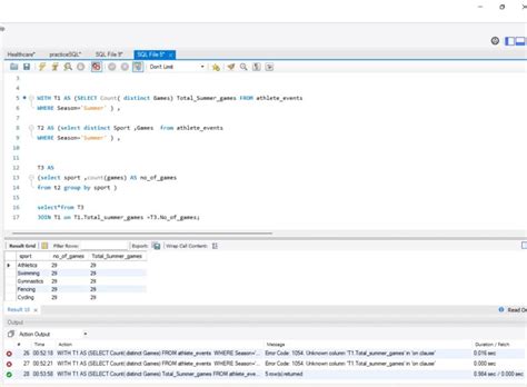Pradyumna Kulkarni On Linkedin Sql Dataanalysis Sportsanalytics Sqlquery