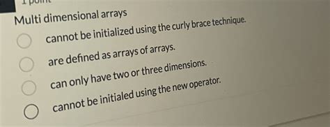 solved multi dimensional arrayscannot be initialized using