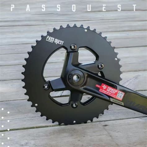 Pass Quest Chainring 2x For Sram Rival 107bcd Chain Ring Aero Road Bike