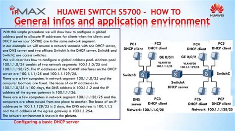 huawei switch how to configuring a basic dhcp server ppt