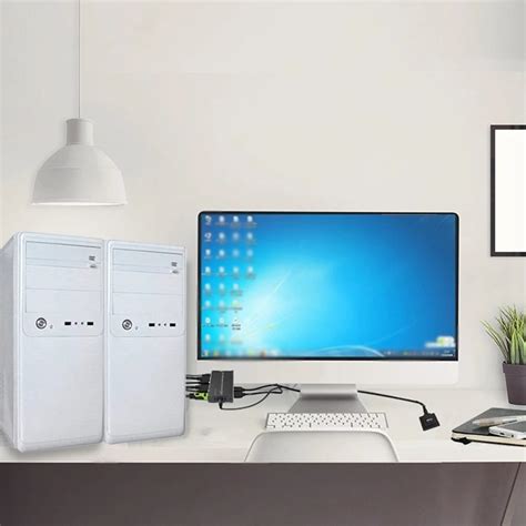 4k Hdmi Kvm Switch 2 In 1 Out Usb Hdmi14 Kvm Swit Grandado