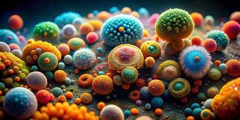 Unveiling The Hidden Realm A Microscopic Journey Through The Colorful And Intricate World Of