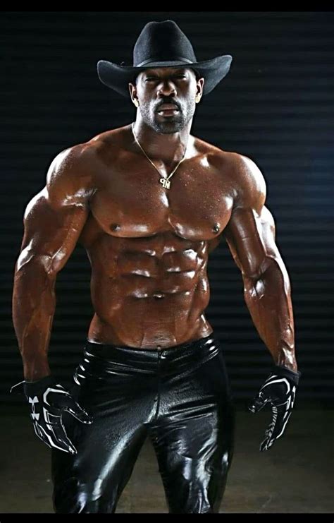 Leather Fashion Men Mens Leather Pants Gorgeous Black Men Muscles Black Muscle Men Man