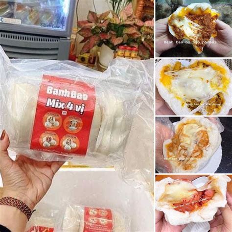Bánh Bao Chay Ngũ Sắc
