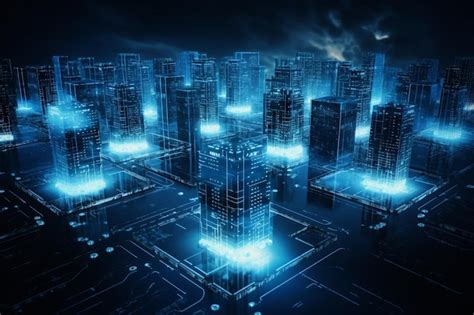 Premium Photo Data Citadel Protecting Digital Assets