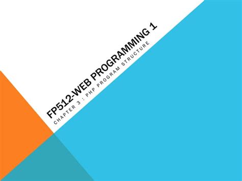 Array String Web Programming Pdf