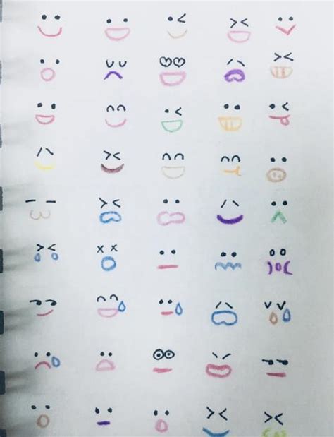 可爱的表情包大全简笔画怎么画（共12张） 简笔画图片大全