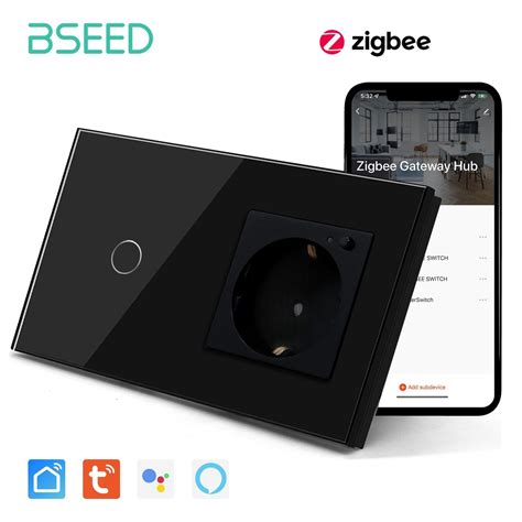 Bseed Zigbee 1 2 3 Light Switch 1 2 3 Way With Zigbee Socket Artofit