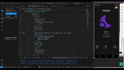 Weather Ui Flutter Youtube