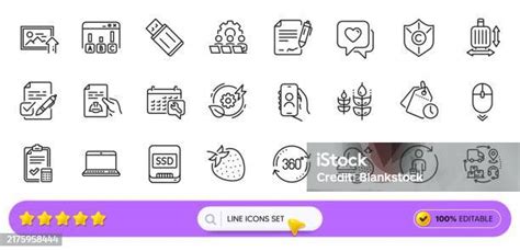 웹 앱의 Notebook 사용자 호출 및 스크롤 다운 라인 아이콘 픽토그램 아이콘입니다 선 아이콘 벡터 아이콘에 대한 스톡 벡터 아트 및 기타 이미지 Istock