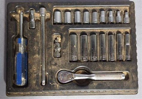 Napa 1 4in Socket Wrench Set Burgess Auctions Llc