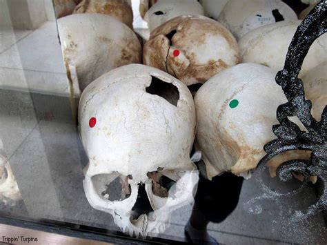 Khmer Rouge Killing Fields Skulls