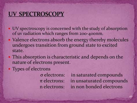 Uv Visible Spectroscopy Ppt