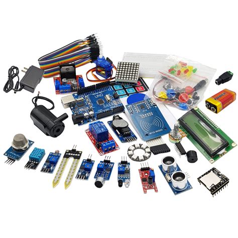 Bộ Kit Học Lập Trình Arduino Uno R3 Pro Kit Nshop