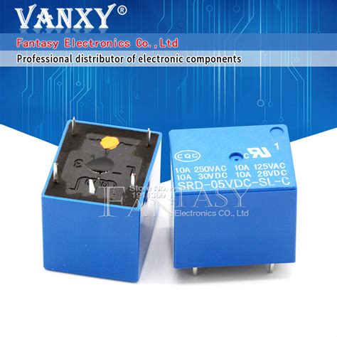 5pcs รีเลย์ Srd 05vdc Sl C Srd 06vdc Sl C Srd 09vdc Sl C Srd 12vdc Sl C