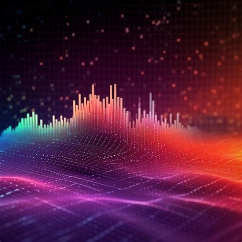 Premium Ai Image Data Technology Background In Gradient Color