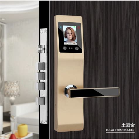 Keyless Smart Lock Intelligent Palmprint Face Facial Recognition Door