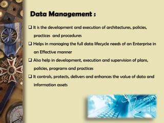 Data Management PPTX