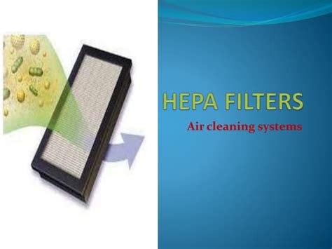 Hepa Filter Pptx