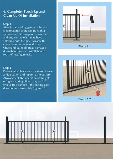 How To Install Sliding Gate Metal Solutions USA How To Install Sliding Gate Metal Solutions USA