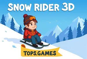 Snow Rider 3d Play Free Online On Tops Games