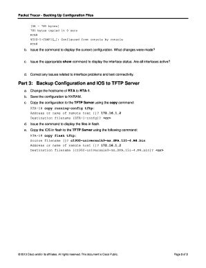 Fillable Online Ccna Mpei Ac Packet Tracer Backing Up Configuration File Fax Email Print
