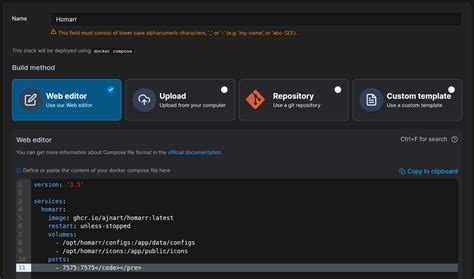 Homelab Dashboard With Homarr Ru Networking And Software
