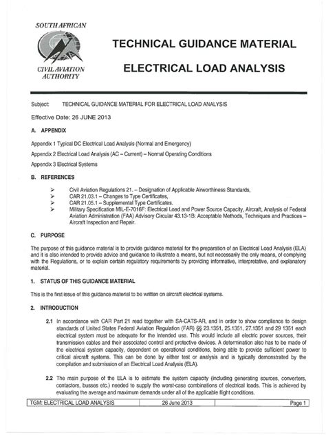 Electrical Load Analysis Pdf Pdf