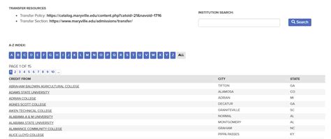 How Do I Use The Transfer Equivalency Database