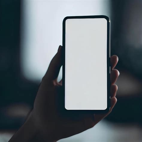 Premium Ai Image Cell Phone Mockup