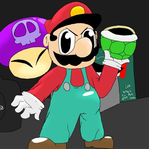 Super Bad Mario By Kaos49 On Deviantart