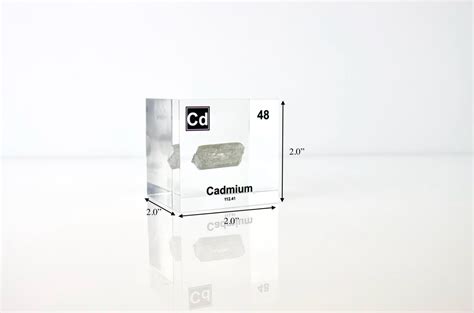 Cadmium Element Cube Engineered Labs